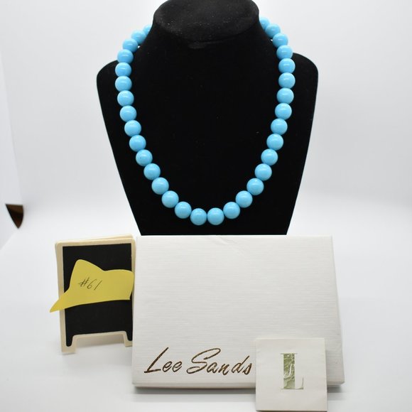 Lee Sands | Jewelry | Lee Sands Bead Necklace | Poshmark